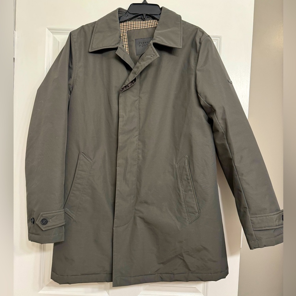 Perry Ellis Insulated Trench Over Coat - Gem